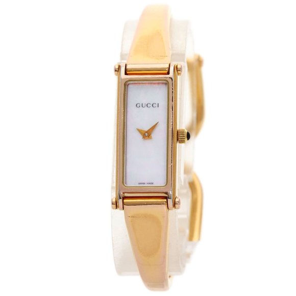 Gucci | Accessories | Gucci 50l Square Face Watch Pgp Ladies | Poshmark